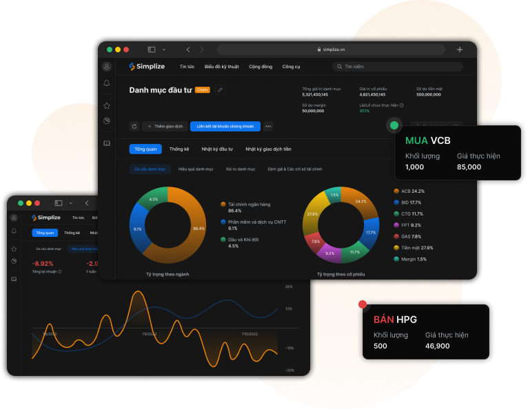 Danh mục đầu tư - Simplize
